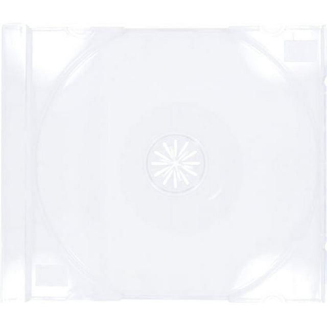 CheckOutStore Standard Clear CD Jewel Storage Case (Tray Only NO ...
