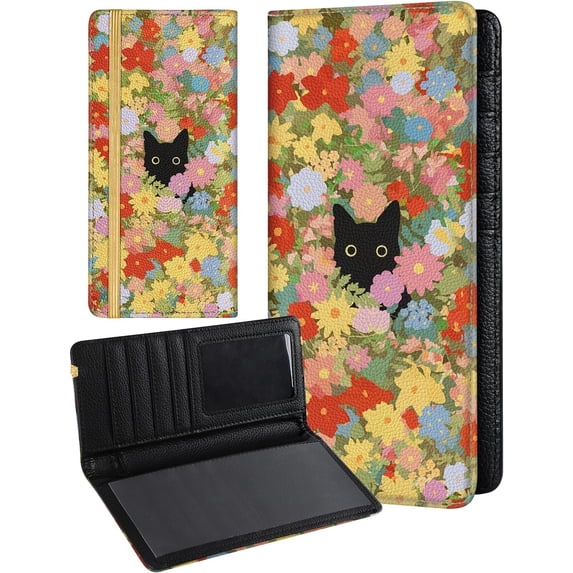 Checkbook Cover for Personal Duplicate Checks - Women Check Book Wallet ...