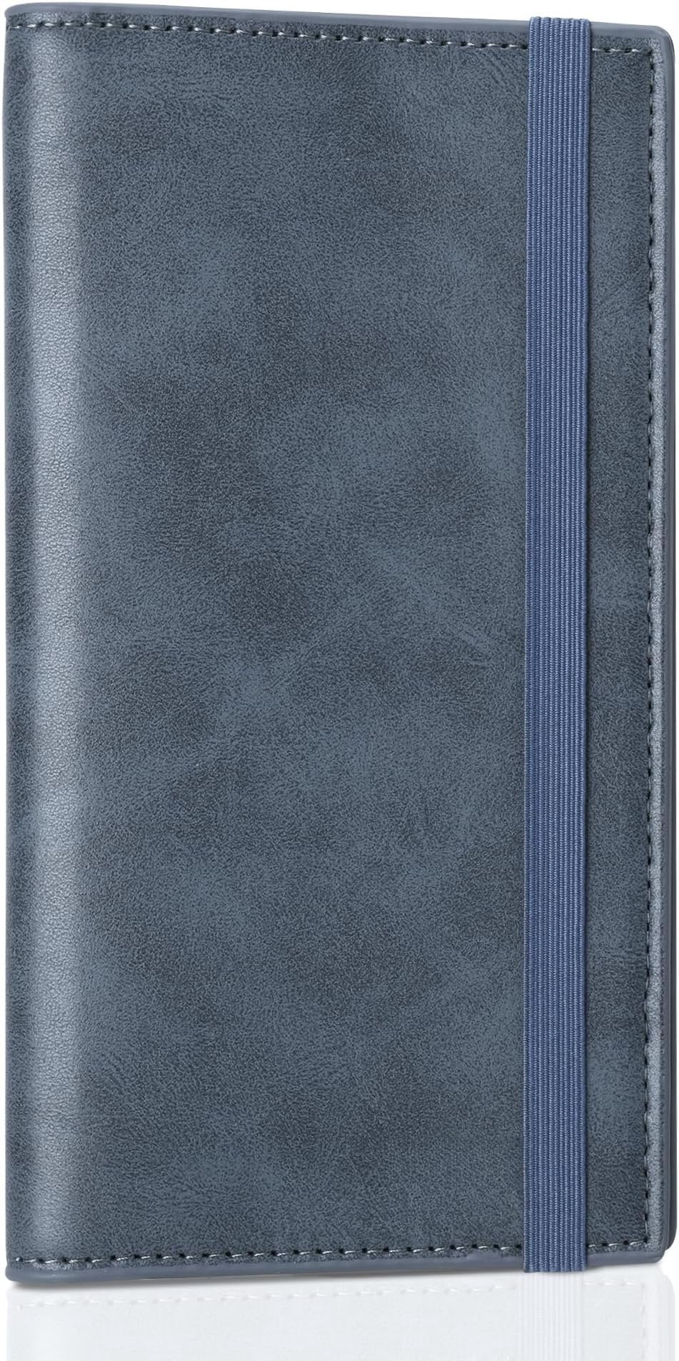 Checkbook Covers for Personal Checkbook Holder RFID Vegan Leather ...