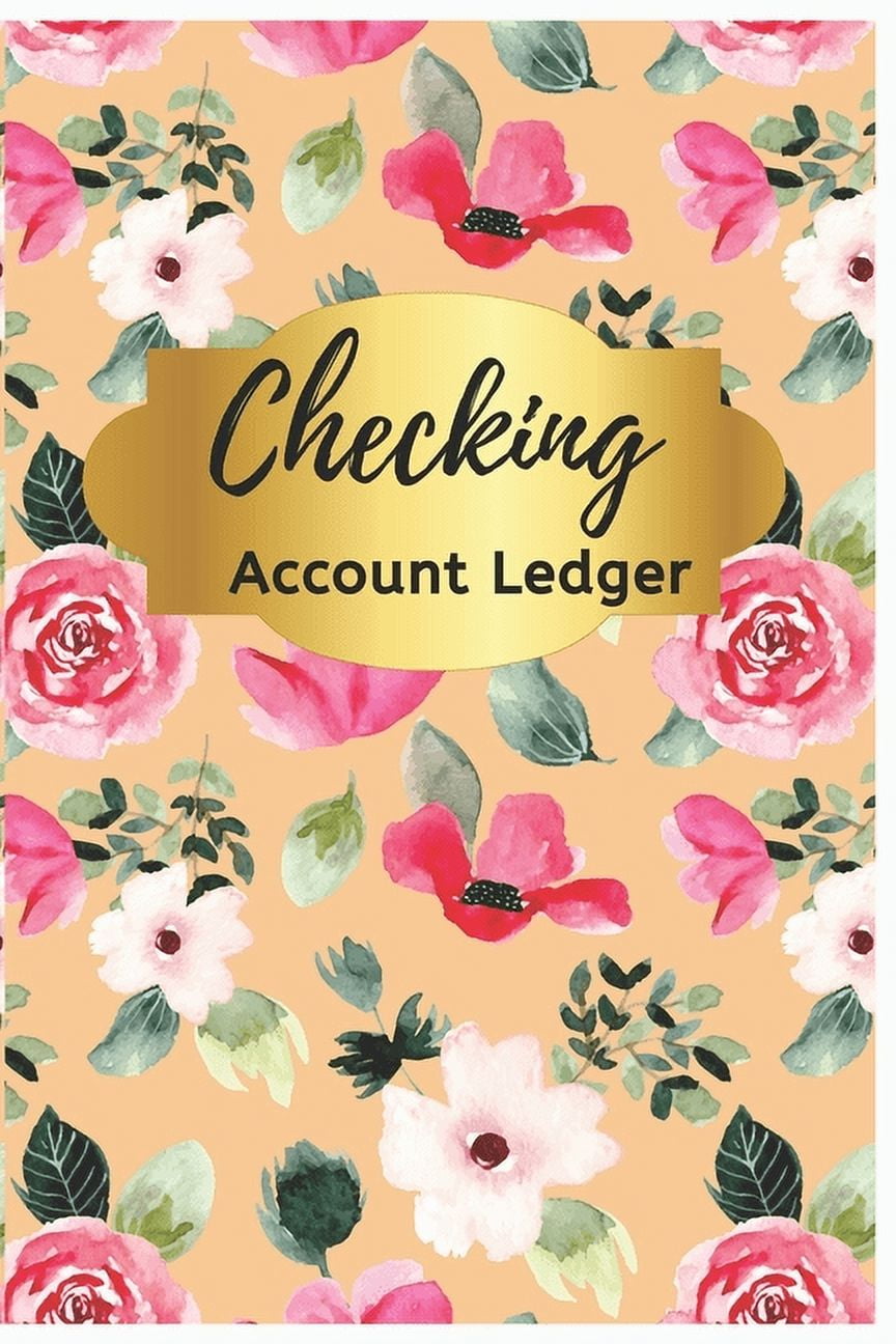Financial Ledger Book Checkbook Register Books - Financial Transaction ...