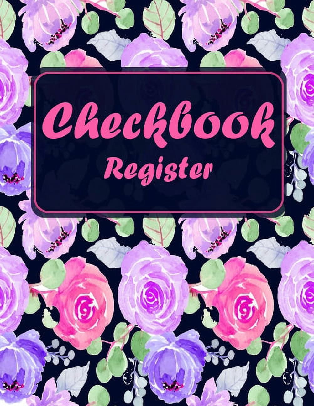 Checkbook Register Large Print Simple Checkbook Register Check Checkbook Register Large Print Simple Checkbook Register Check