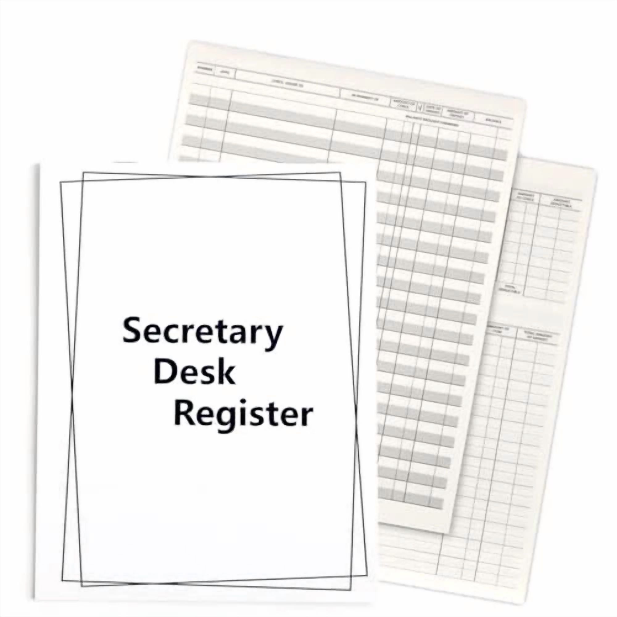 Checkbook Transaction Register 6.4 * 8.25Inch Secretary Deskbook Check ...