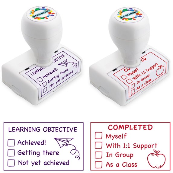 Checkbox Grading Stamps for Teachers, Efficient Classroom Assessment Tool, Motivational Feedback ...