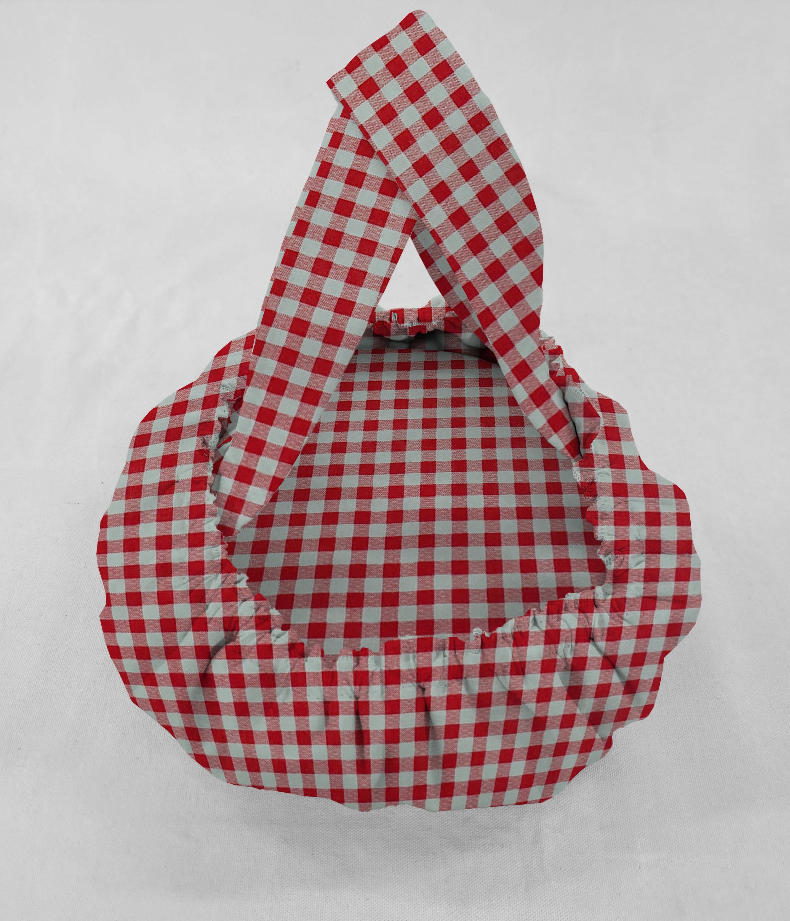 Checked Gingham Casserole Baking Pan or Pie Plate Cozy and Carrier by ...