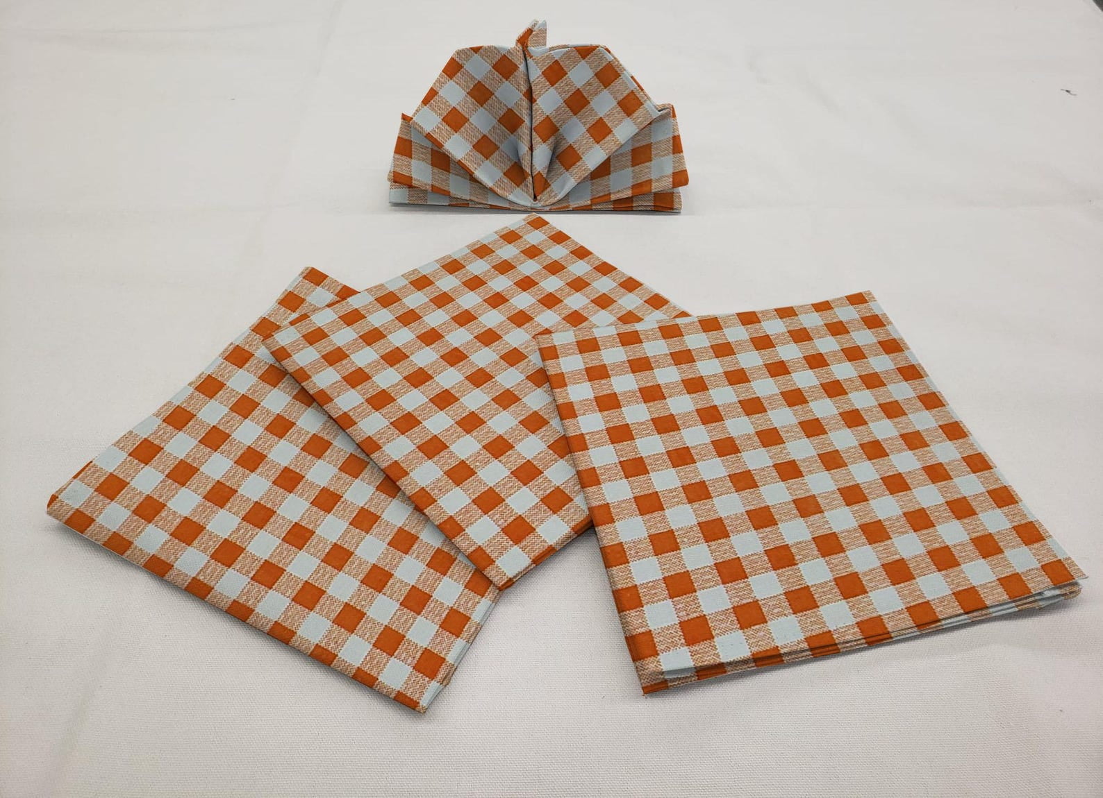 Checked Gingham Cloth Napkins by Penny's Needful Things (Set of 8 ...