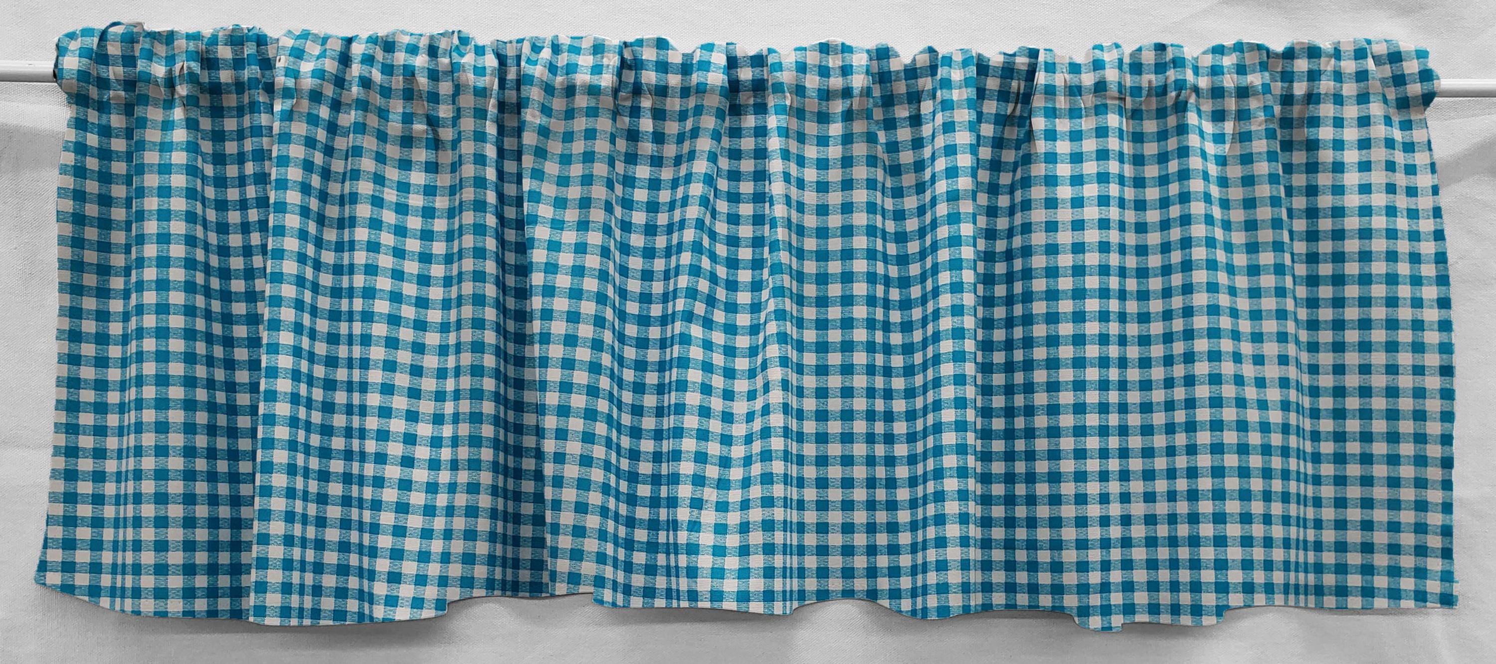 Checked Gingham Curtain Panels by Penny's Needful Things (Set of 2) 72 ...