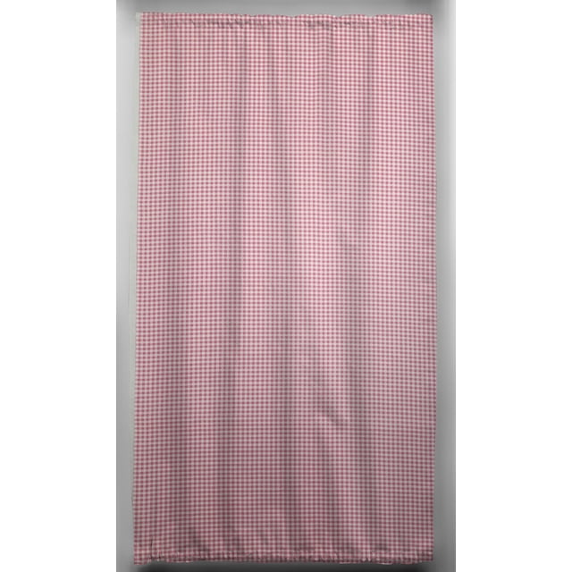 Checked Gingham French Door Curtain Panel with Tie Back by Penny's ...
