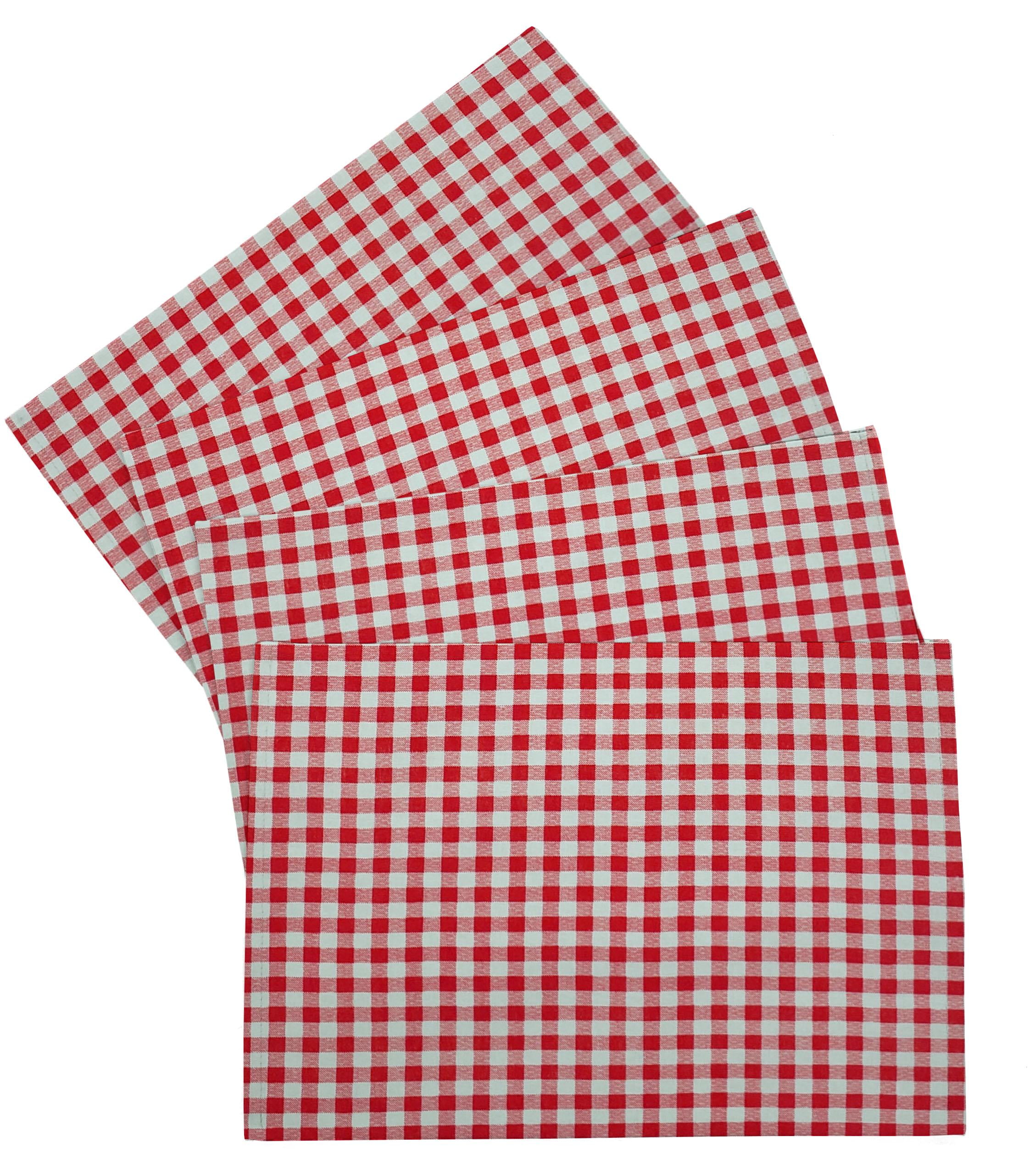 Checked Gingham Placemats by Penny's Needful Things (Rectangle - Set of ...