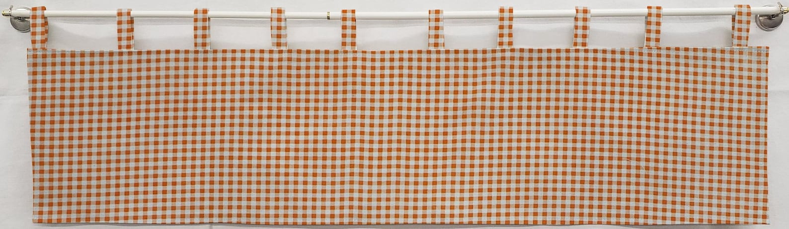 Checked Gingham Tab Top Curtains by Penny's Needful Things (Lined) (24 ...