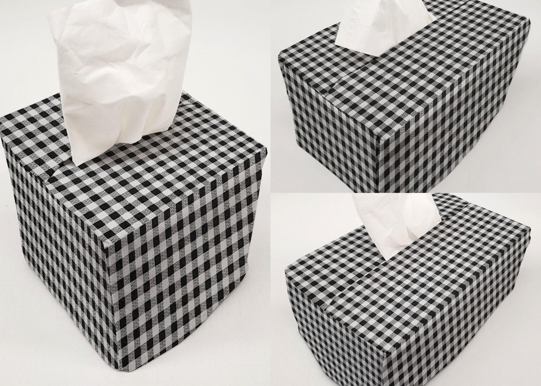 Checked Gingham Tissue Box Cover by Penny's Needful Things (Tall ...