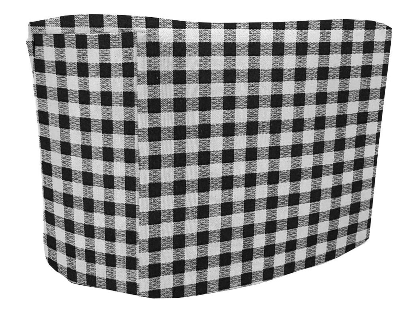 Checked Gingham Toaster Cover by Penny's Needful Things (4 Slice, Black ...