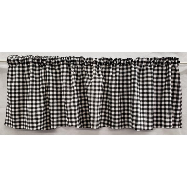 Checked Gingham Valances by Penny's Needful Things (Two Valance Panels ...