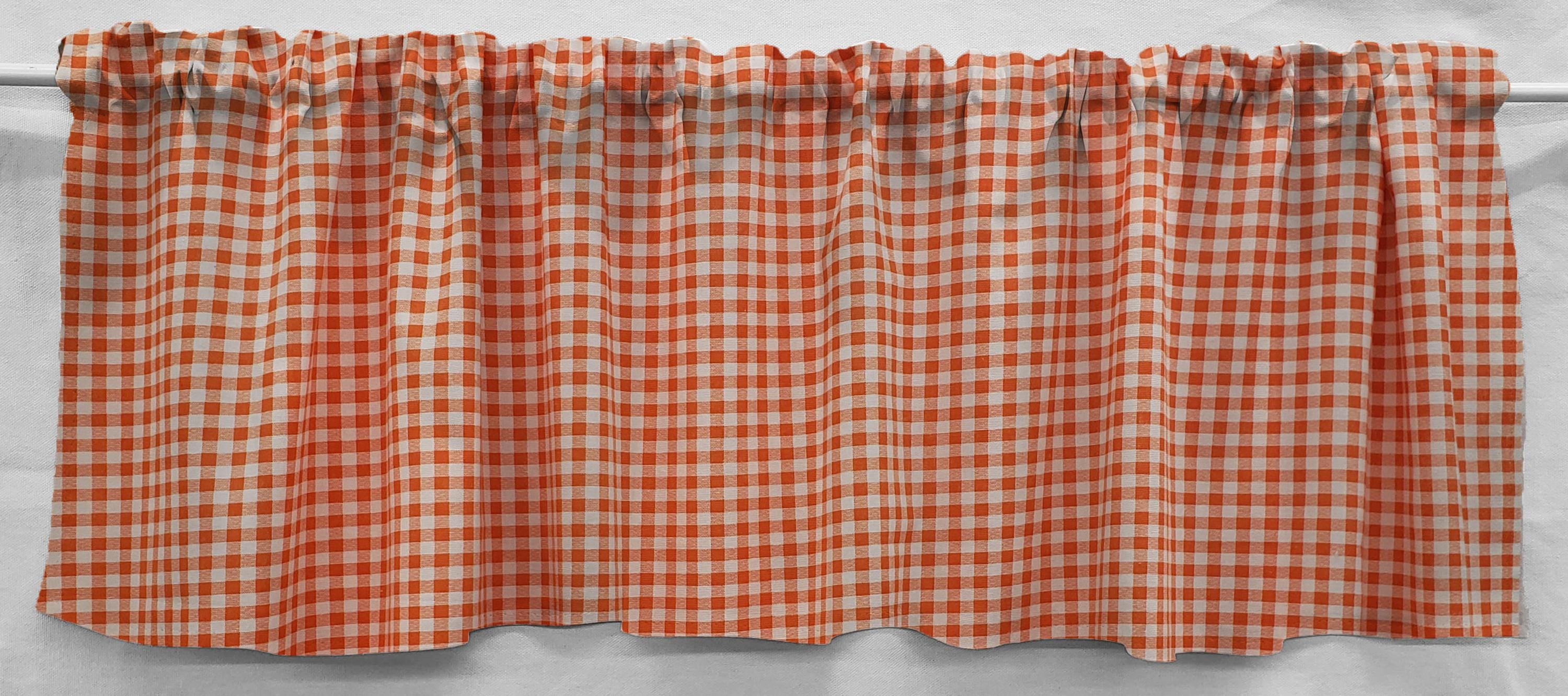 Checked Gingham Valances by Penny's Needful Things (Two Valance Panels ...