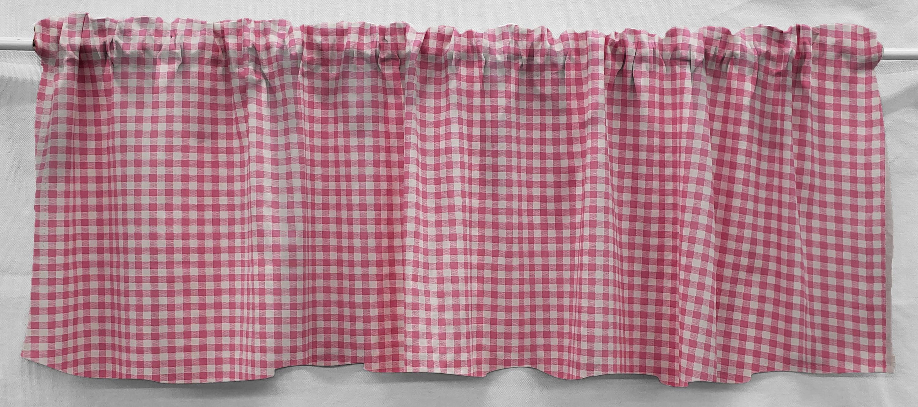 Checked Gingham Valances by Penny's Needful Things (Two Valance Panels ...