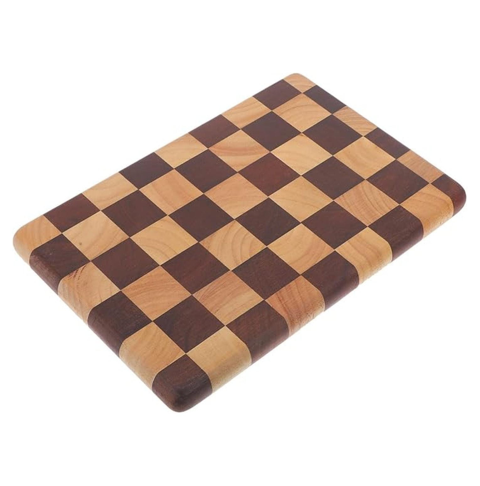 Checked Wood Cutting Board for Kitchen Multi-use Chopping Board for ...