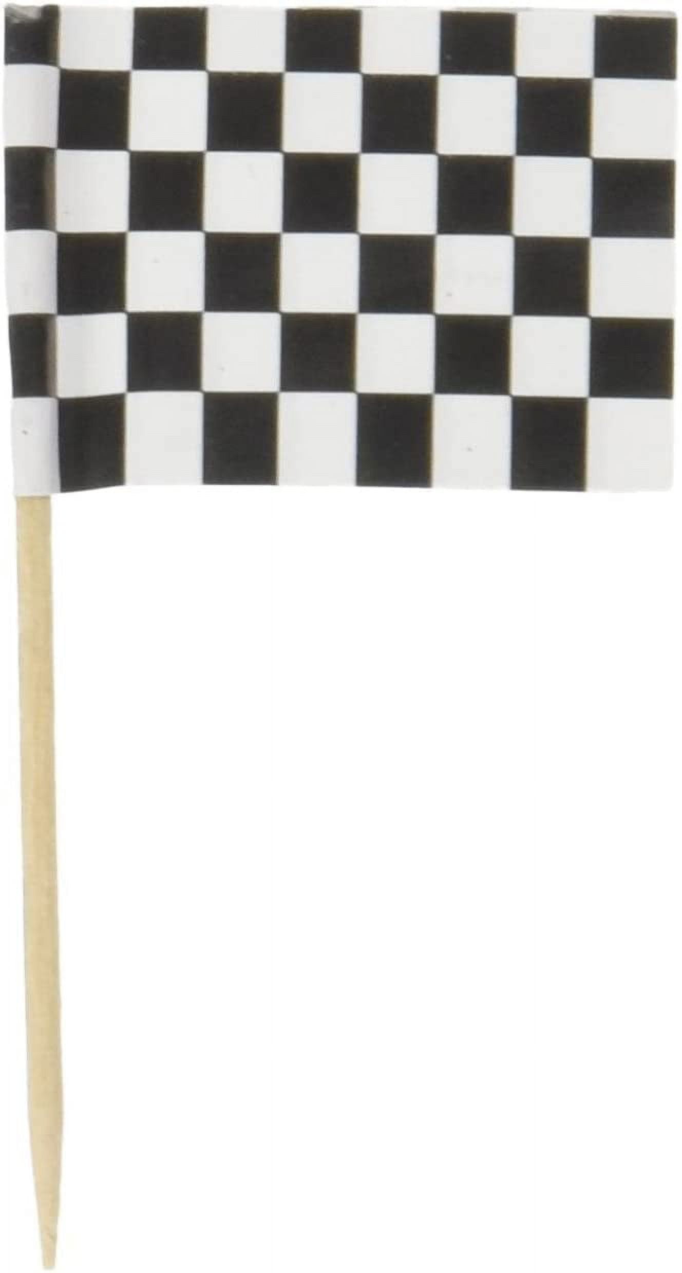 Checker Flag Picks (Pack of 3) - Walmart.com