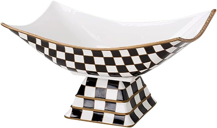 Checker Fruit Bowl with Stand - Walmart.com