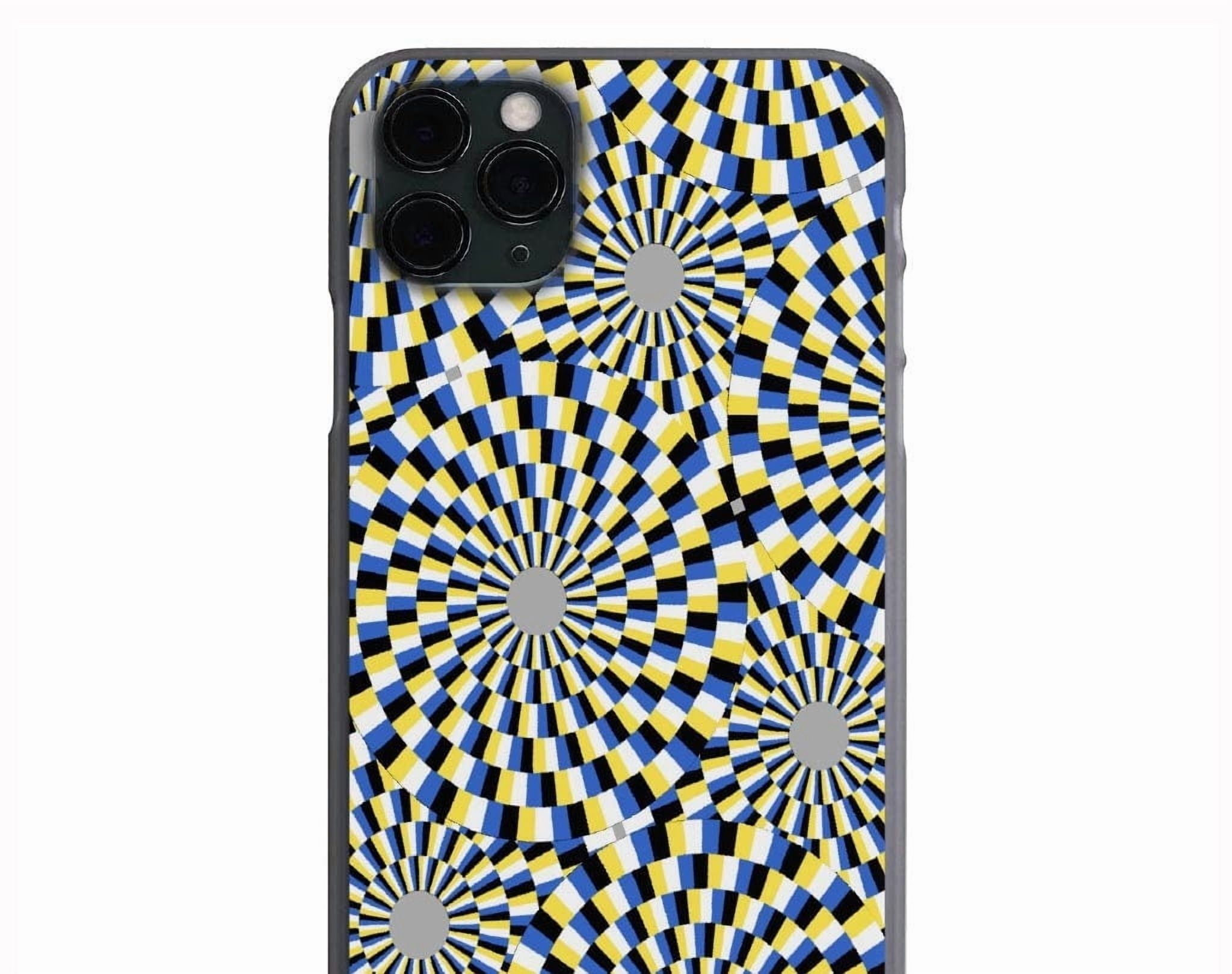 Checker Hypnotic Optical Illusion Retro Pattern for iPhone 17 to 11 Pro ...