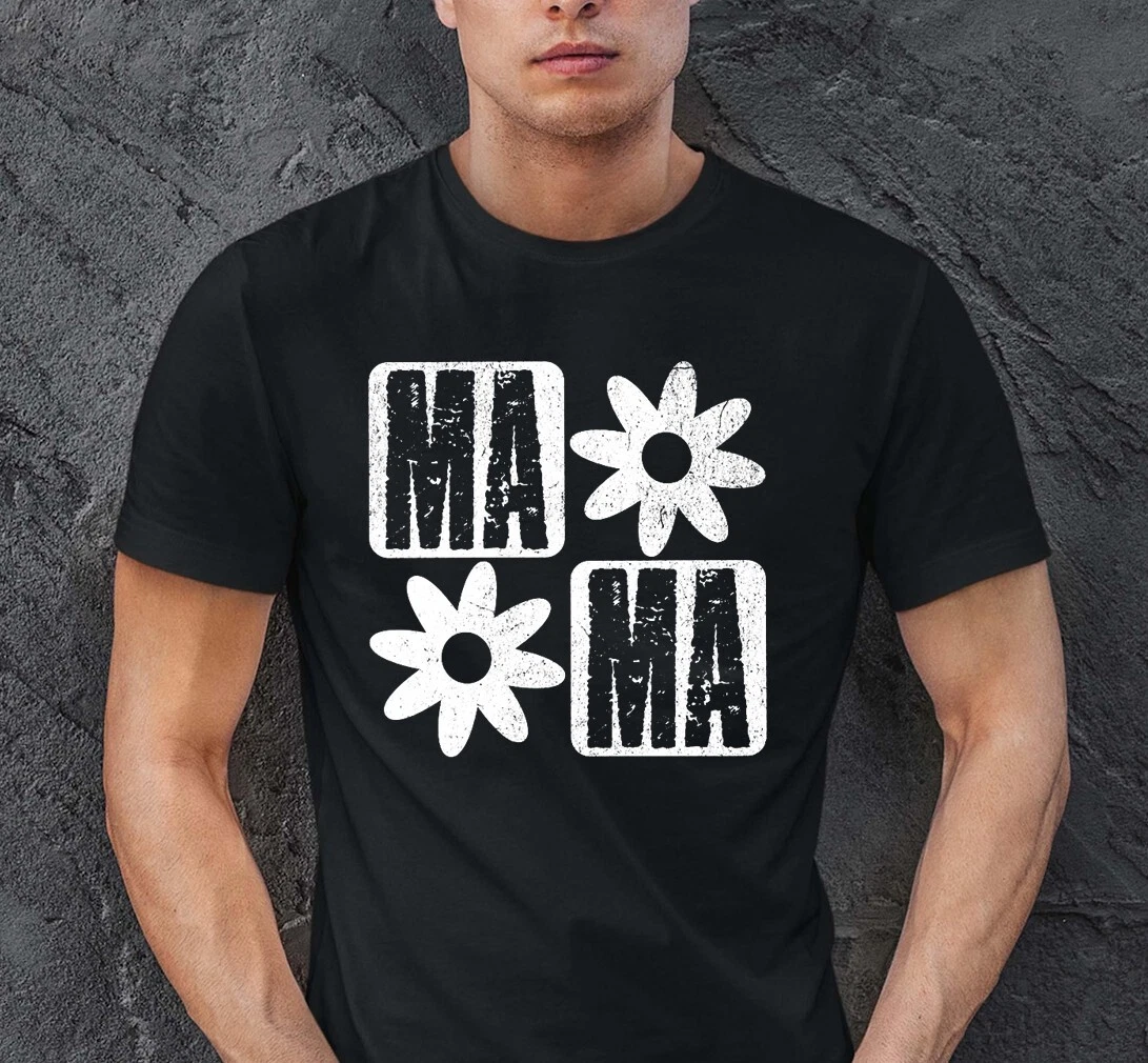 Checker Mama Floral Cotton T-Shirt - Walmart.com