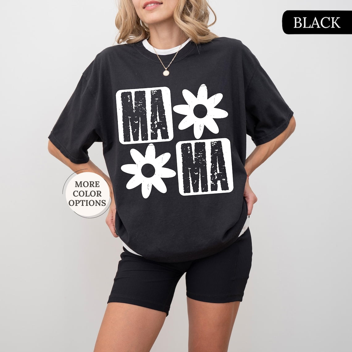 Checker Mama Shirt, Floral Mom Tee, Mom Birthday Gift, Mothers Day Gift ...