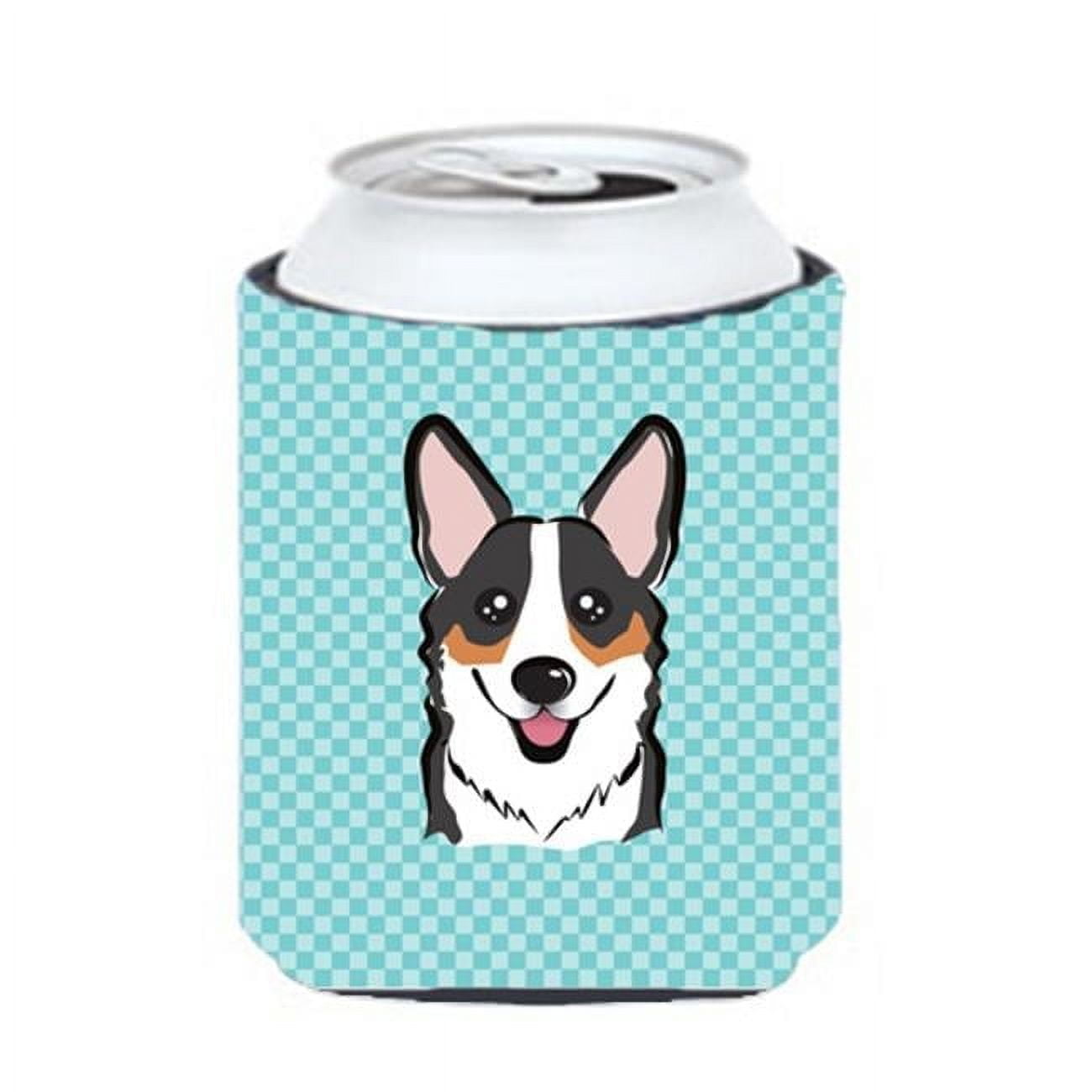 Checkerboard Blue Corgi Can Or Bottle Hugger- 12 Oz. - Walmart.com