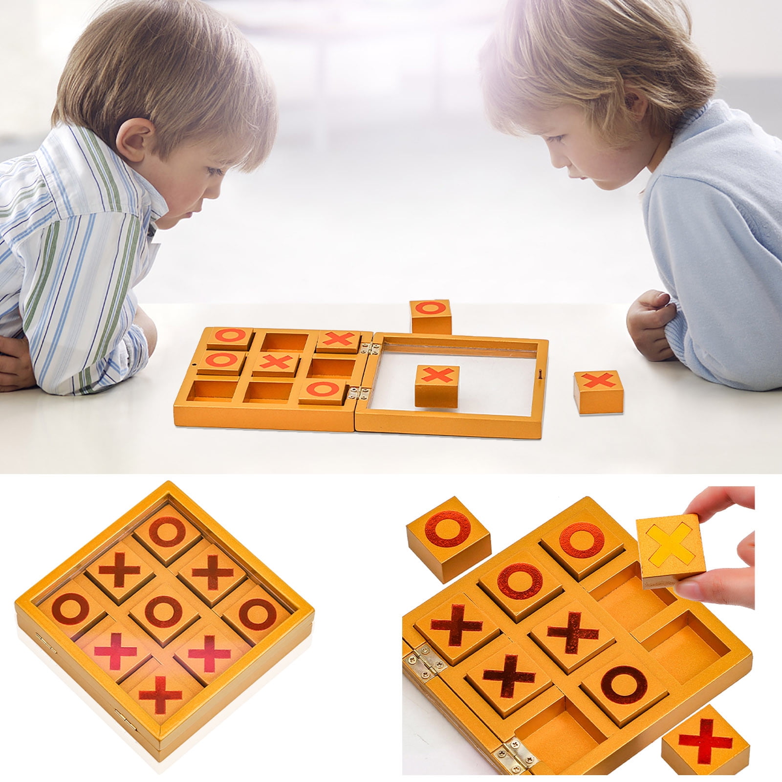 Checkerboard Board Game, Classic Educational Interactive Checkerboard ...