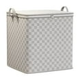 Checkerboard Clothes Storage Bag for Quilt and Garment Organization ...