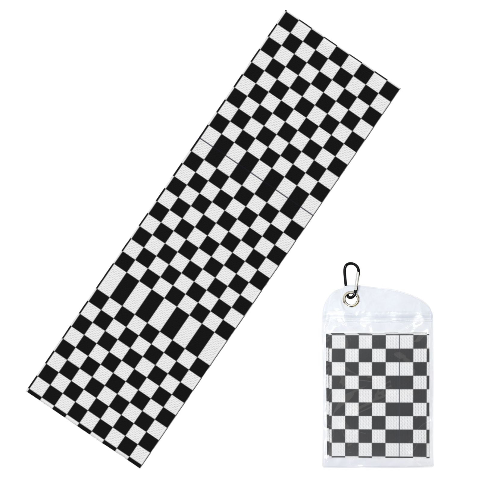 Checkerboard Cooling Towel 39.4"X11.8" Ice Sweat Towel Face Cooling ...