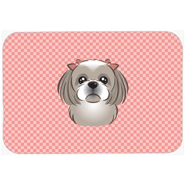 Checkerboard Design with Dog Mouse Pad, Hot Pad or Trivet - Walmart.com