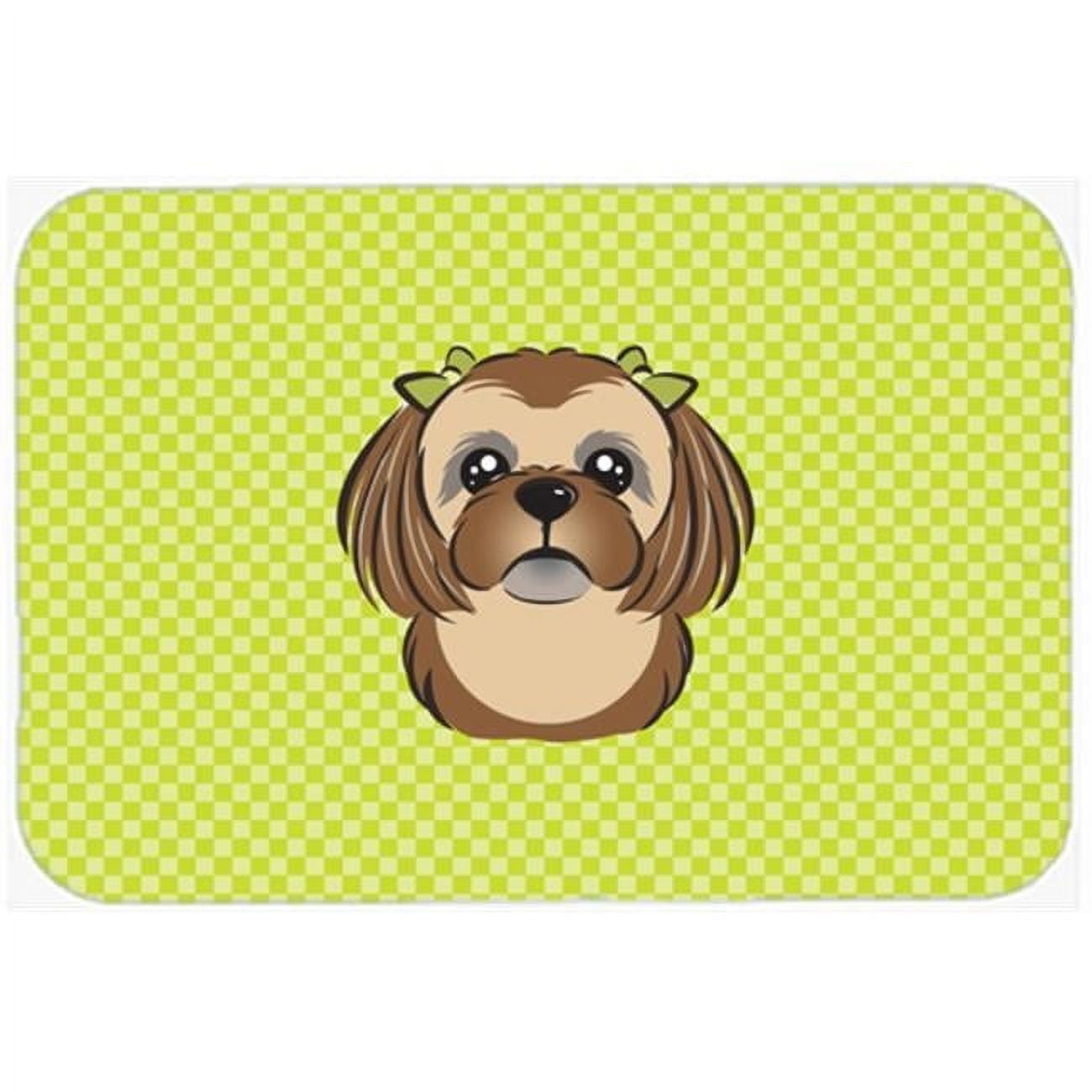 Checkerboard Design with Dog Mouse Pad, Hot Pad or Trivet - Walmart.com