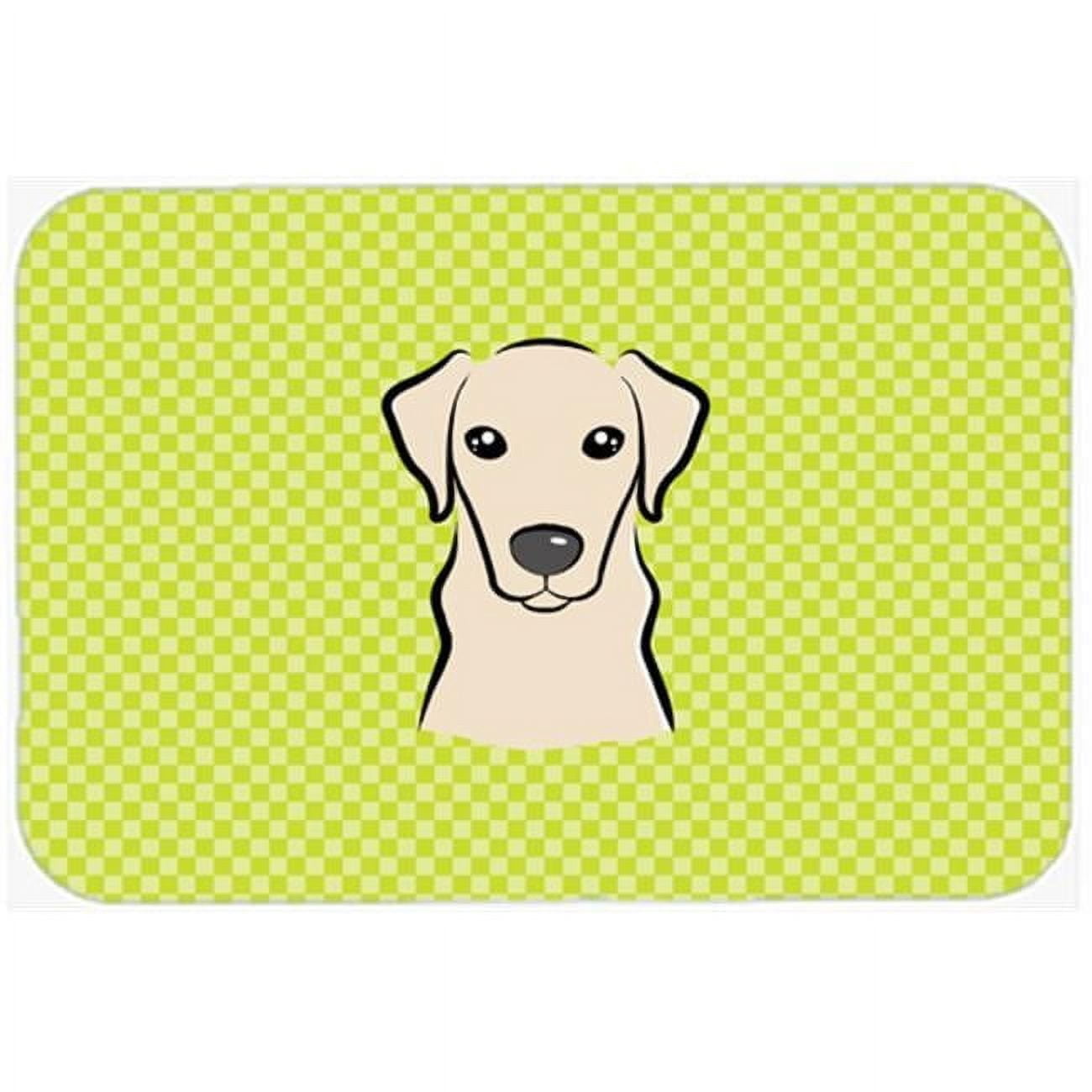 Checkerboard Design with Dog Mouse Pad, Hot Pad or Trivet - Walmart.com