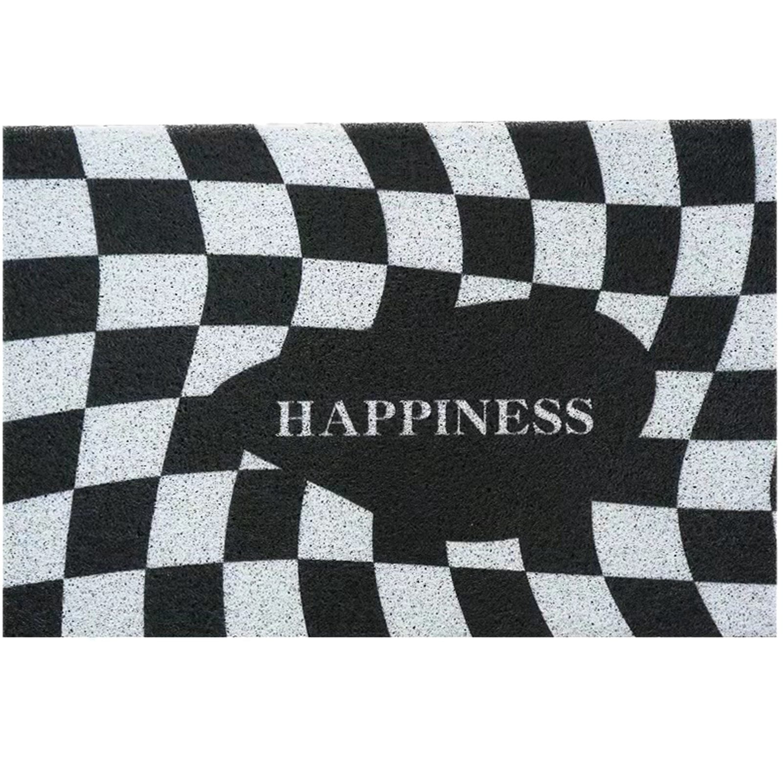 Checkerboard Kitchen Rugs Washable Hallway Entry Carpet Non Slip ...