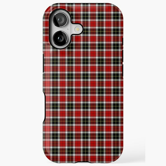 Checkered Background Red Checks Plaid Pattern Case for iPhone 17 to 11 Pro Max - Walmart.com