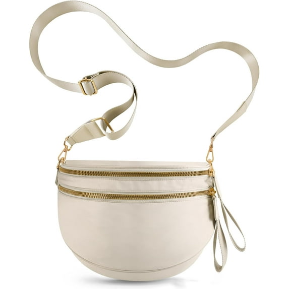 Checkered Crossbody Bags for Women, Large Nylon Bum Bags Plus Size ...