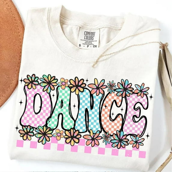 Checkered Dance Design Floral Dance Quote Dancing Png, Dance Fan Png ...