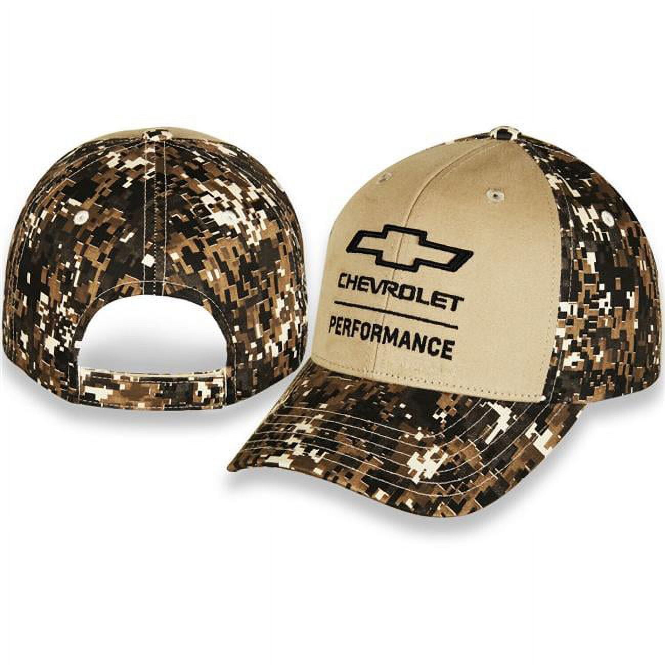 Checkered Flag D7883 Performance Digital Tan Camo Structured Adjustable ...