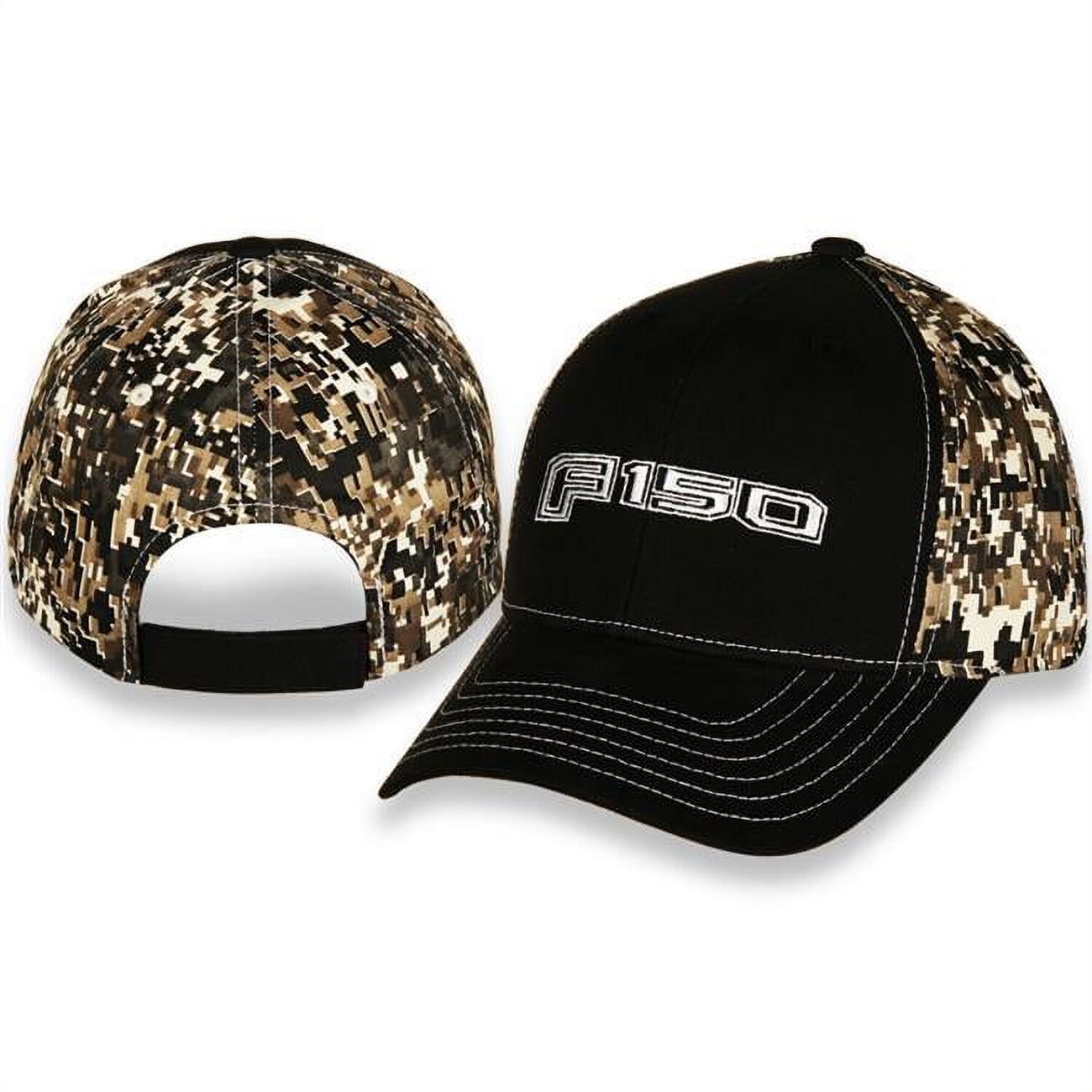 Checkered Flag G1882 Digital Camo & Black Cotton Hat for 2018 Ford F150 ...