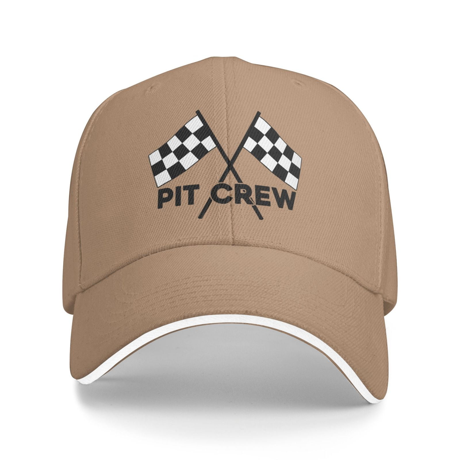 Checkered Flags Race Car Flag Men Women Sandwich Cap Classic Baseball ...