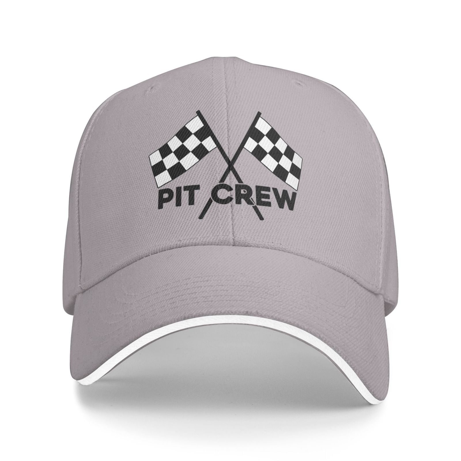 Checkered Flags Race Car Flag Unisex Sandwich Cap Classic Baseball ...