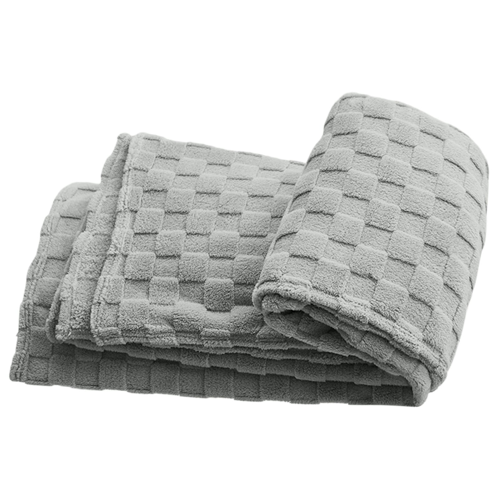 Checkered Fleece Blanket Cozival Soft Checkered Throw Blanket - Cozy ...