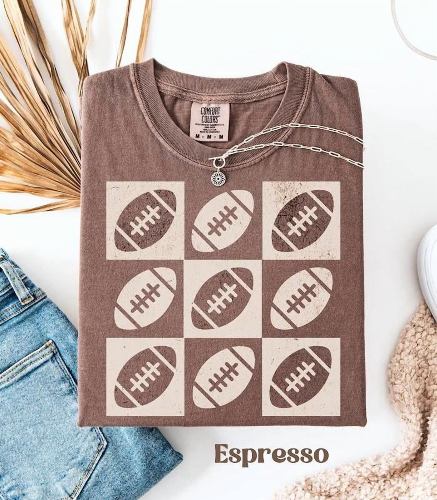 Checkered Football Shirt, Retro Football Shirt, Football Mama, Flag ...