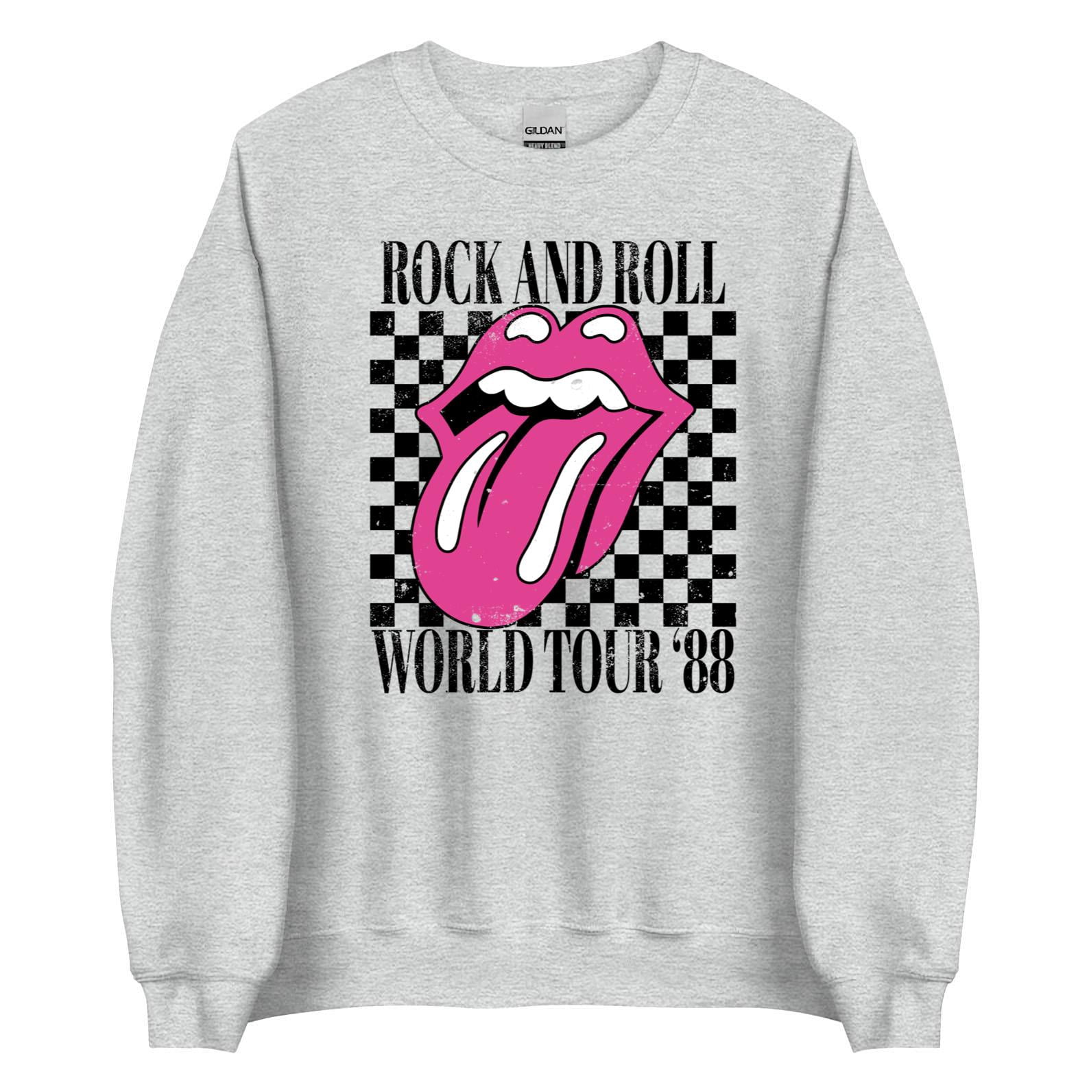 Checkered Graphic Tee, Music Band Inspired Apparel, Vintage Rock Shirt ...