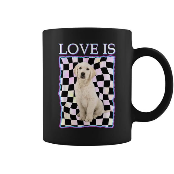 Checkered Labrador Retriever White Lab Mom Dad Coffee Mugs - Walmart.com