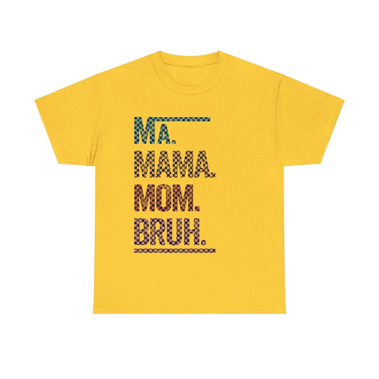 Checkered Mama Graphic, Ma Mama Mom Bruh Shirt Cute Mom Checkered Mama Graphic, Ma Mama Mom Bruh Shirt Cute Mom