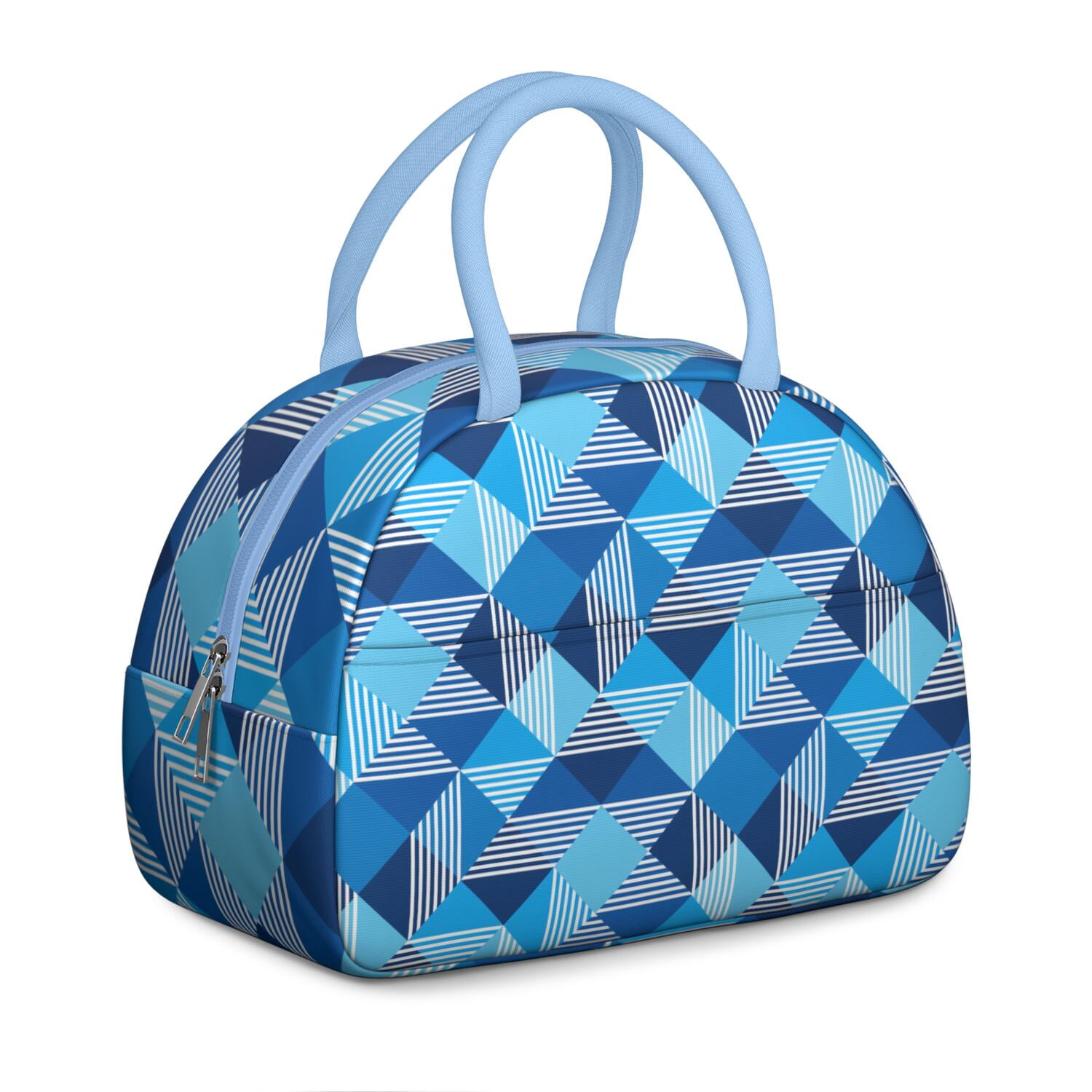 Checkered Pattern Lunch Box – Retro Plaid Style with Modern Moroccan ...