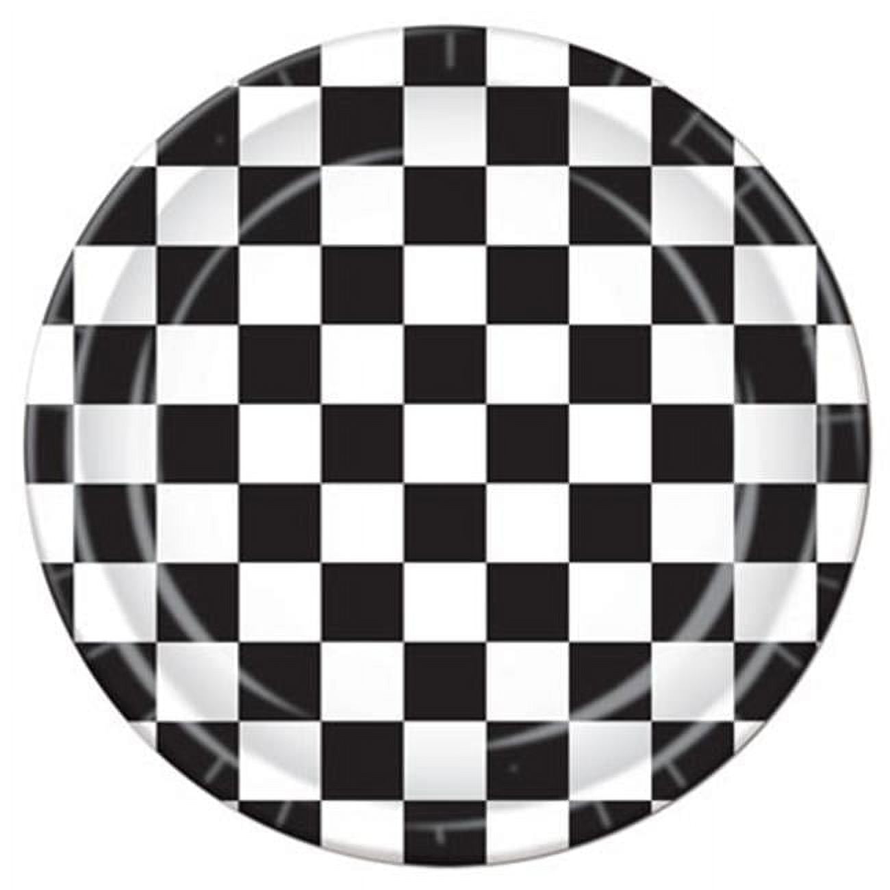 Checkered Plates, Pack Of 12 - Walmart.com