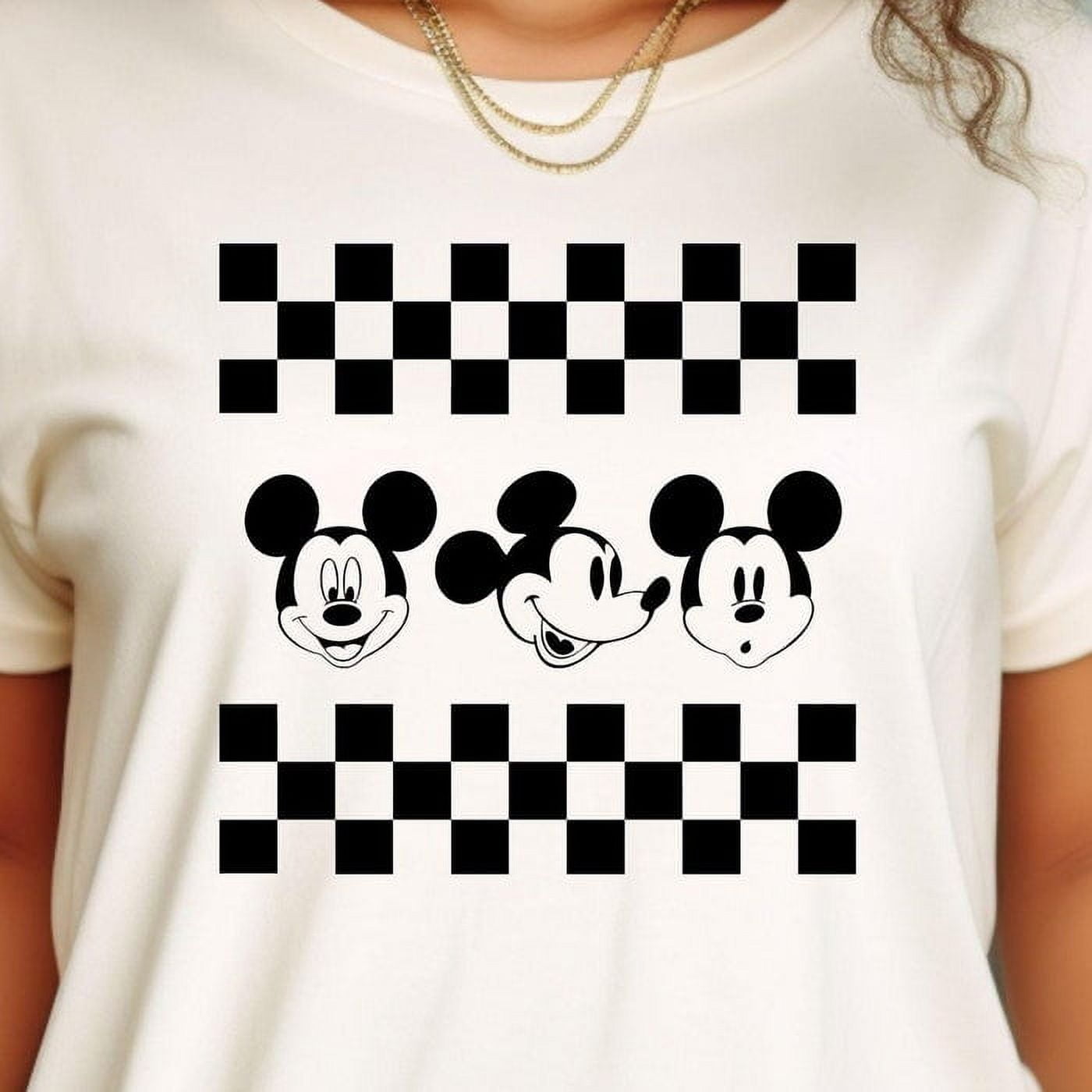 Checkered Retro Mickey Shirt, Vintage Mickey 1928 Sweatshirt ...