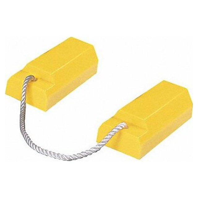 Checkers Airplane Chock,3 In H,Urethane,Yellow,PR AC3512-P - Walmart ...