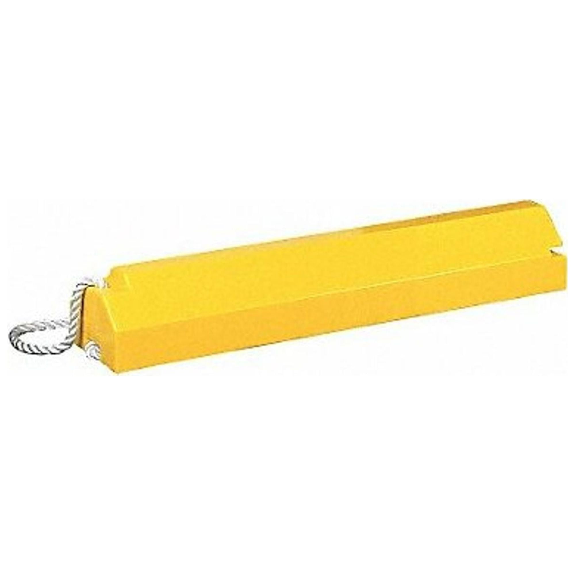 Checkers Airplane Chock,6 In H,Urethane,Yellow AC6820-LR - Walmart.com