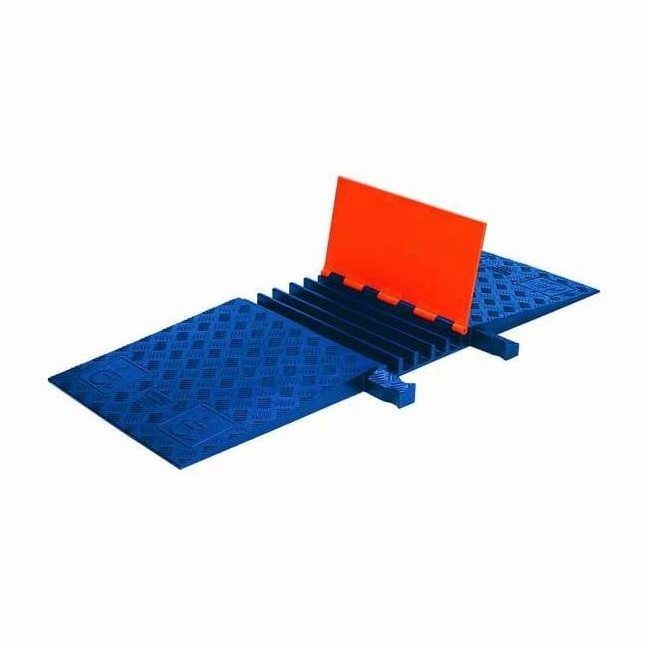 Checkers Cable Protector,Hinged,5 Channels,1.5ft. GD5X125ADAO/BLU ...